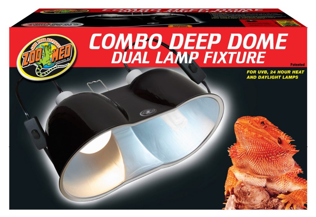 Combo Deep Dome Dual Lamp Fixture | Zoo Med Laboratories, Inc.