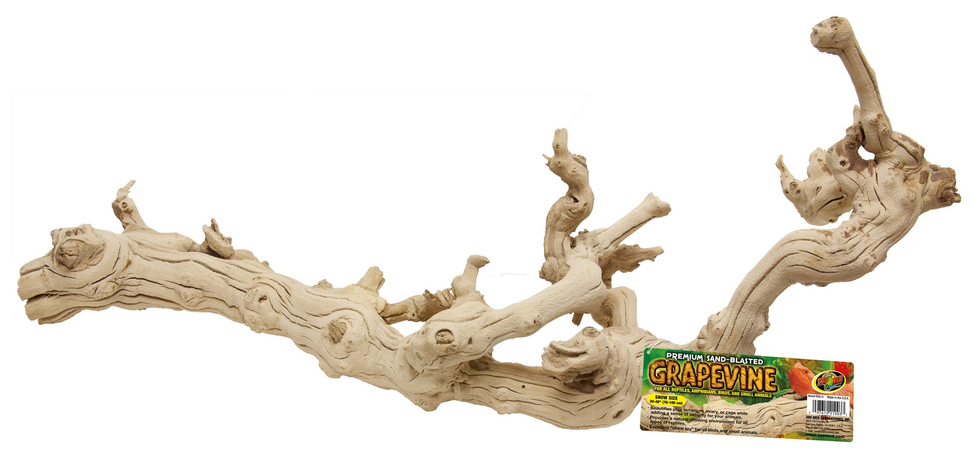 Premium Sand Blasted Grapevine | Zoo Med Laboratories, Inc.